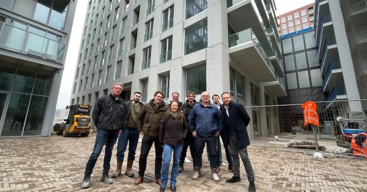 Blok 9 en 10 van kavel 3 opgeleverd | Oostenburg Amsterdam